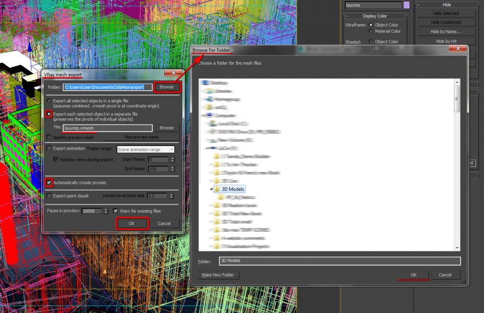 Rendering with Proxies | Gobotree Learning Station